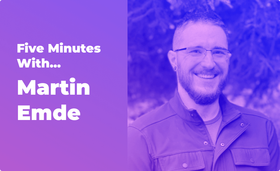 Five minutes with Martin Emde